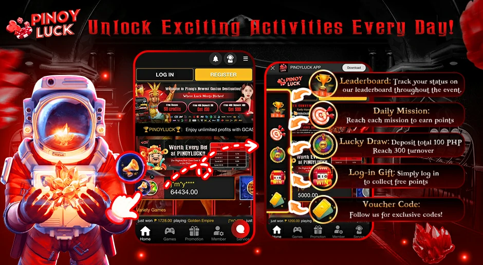 Unlock Premium Benefits at PINOYLUCK: VIP Program, Daily Promotions & More!
